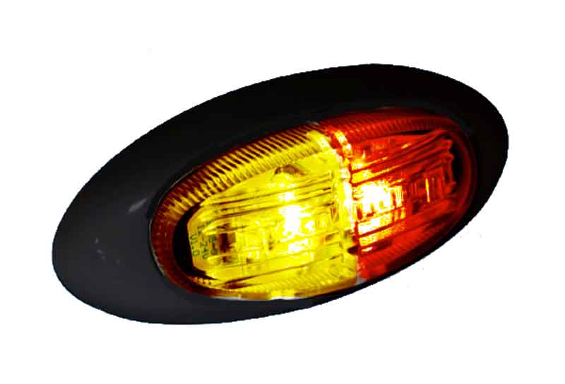 LUCIDITY MARKER LAMP AMBER/RED — Hy Way